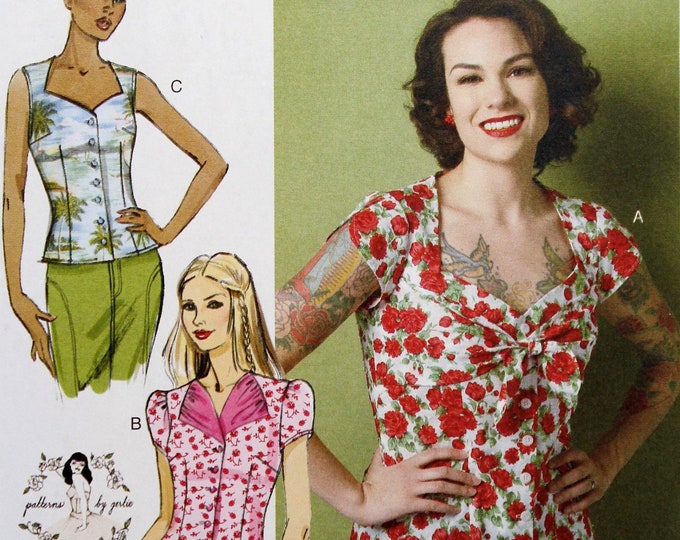 Butterick Sewing Pattern 5948, Misses' Easy Pullover Top With Sleeve ...