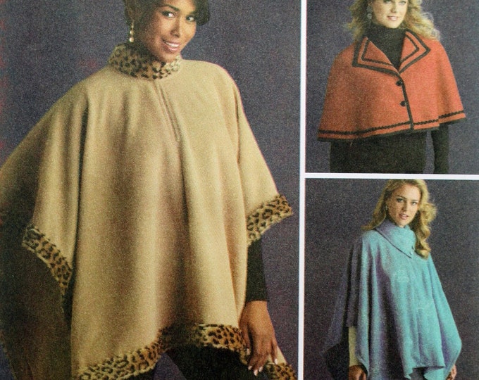 Simplicity Sewing Pattern 9335 Misses' Poncho and Wraps, Uncut/ff, One ...