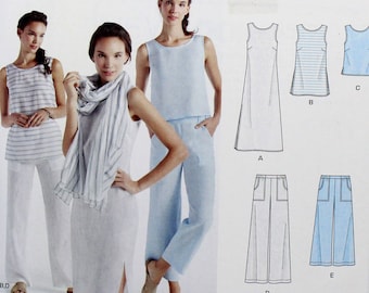 Summer Top Sewing Pattern UNCUT New Look 6466 Sizes 10-22 UNCUT - Etsy