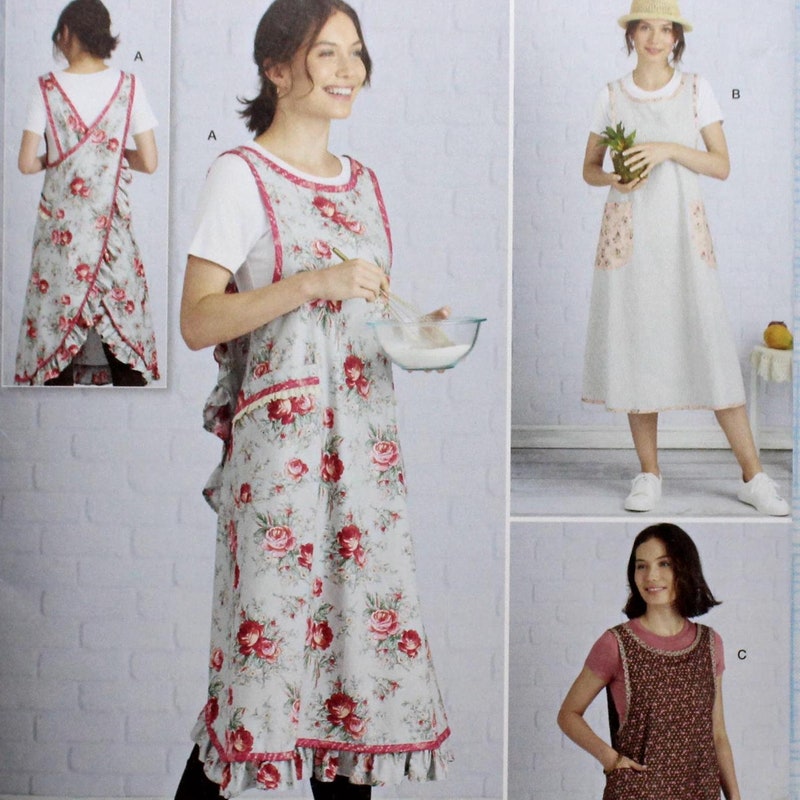 Wrap Apron Pattern - Etsy
