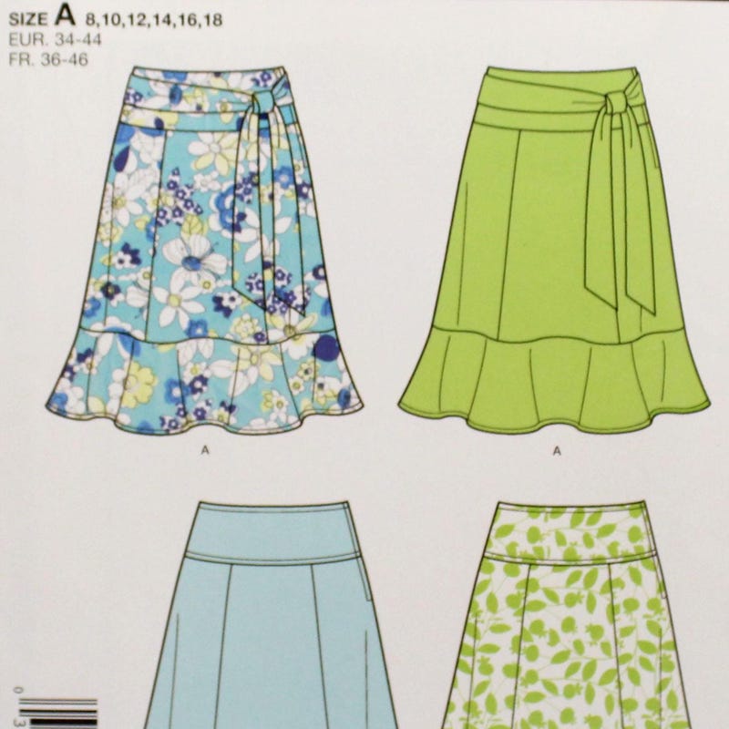 8 Gore Skirt Pattern - Etsy