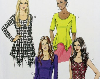 Butterick Sewing Pattern 5948, Misses' Easy Pullover Top With Sleeve ...
