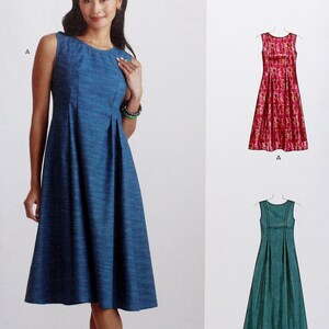 New Look Sewing Pattern 6778, Misses' Sleeveless Dress, Uncut/ff ...