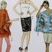 Simplicity Sewing Pattern 8857, Misses' Halter Neckline Retro Aprons ...