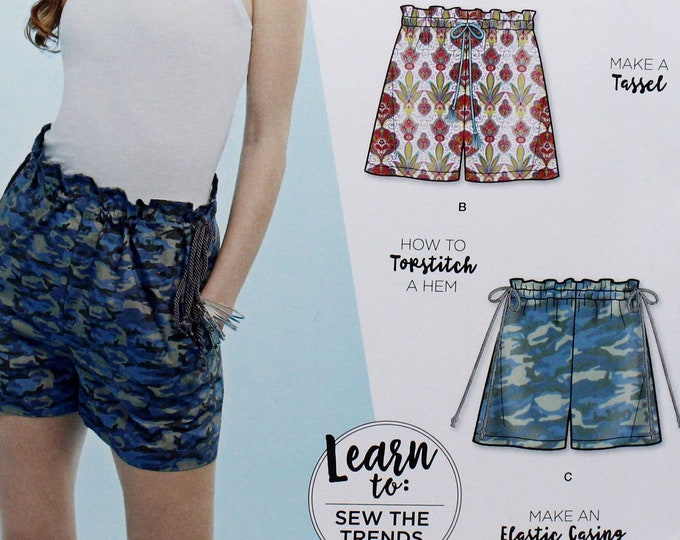 New Look Sewing Pattern 6271 Misses' Drawstring Waist Skirts and Wide ...