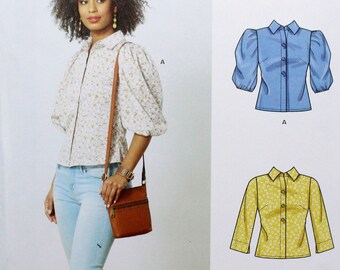 New Look Sewing Pattern 6434, Misses' Boxy Tops, Uncut/ff, Misses' Size ...