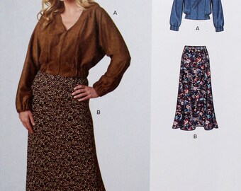 New Look Sewing Pattern 6163, Misses' Sleeveless Top, Straight Pants ...