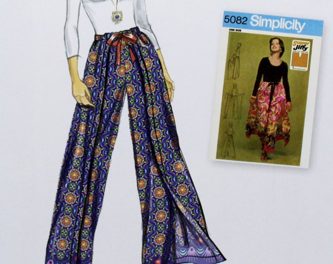 Simplicity Sewing Pattern 9595 Misses' Wrap and Tie Pantskirt, Uncut/ff ...