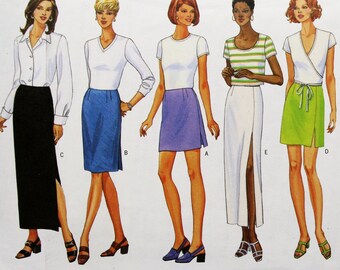 Simplicity Sewing Pattern 2655, Misses' / Miss Petite Easy Skirt in ...