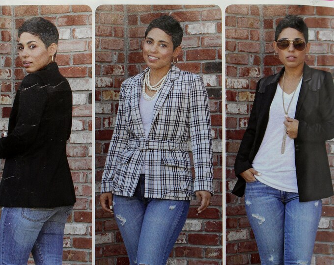 Simplicity S0342 / Simplicity 1066, Misses' Lined Jacket Sewing Pattern ...