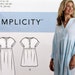 Simplicity Sewing Pattern 9102 Misses' Caftan and - Etsy