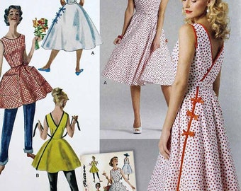 Simplicity Sewing Pattern 8591, Misses' Retro 1960s Style Dress With ...