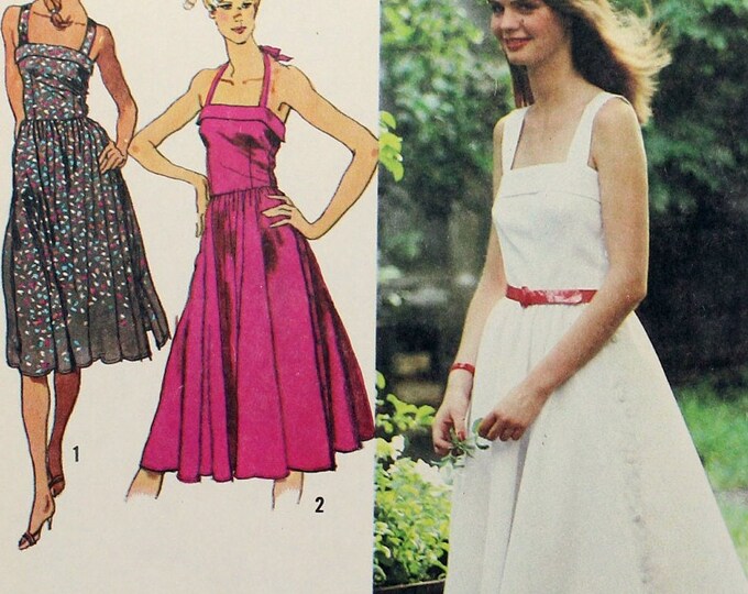 Simplicity Sewing Pattern 9333, Misses' Sundress With Shoulder Straps ...