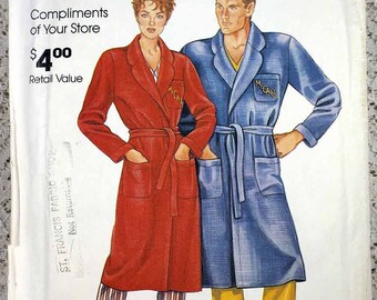 Mens robe pattern | Etsy