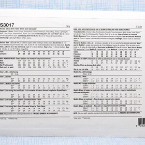 Simplicity Sewing Pattern 3017, Misses' Retro Dress With Front-wrap ...