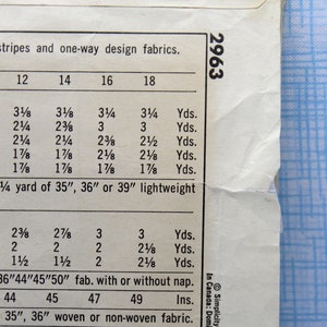 Simplicity Sewing Pattern 2963 Misses' Dress and - Etsy