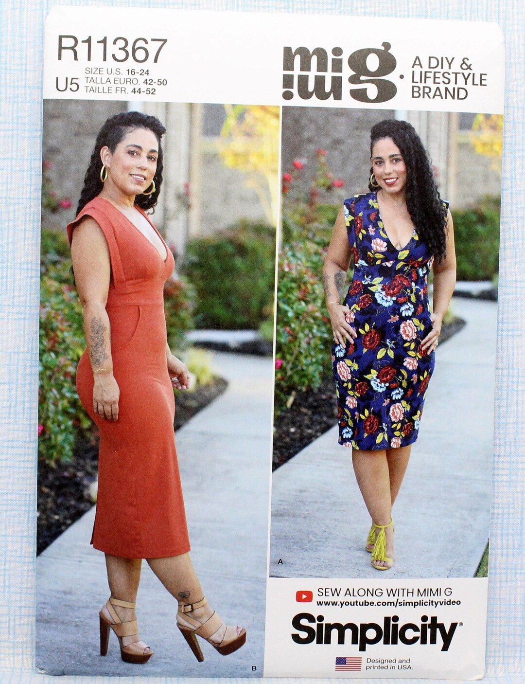 Simplicity Sewing Pattern R11367, Misses' Knits-only Dress, Uncut/ff ...