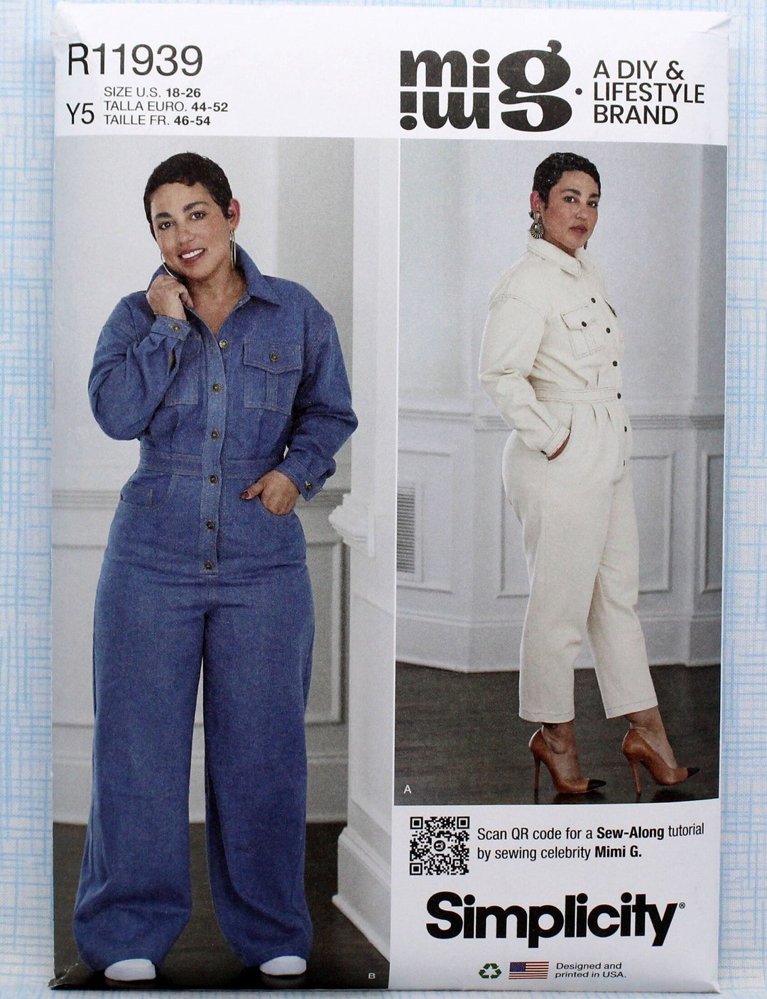 Simplicity Sewing Pattern R11939, Misses' Jumpsuits, Uncut/ff, Misses ...