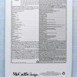 Mccall's Sewing Pattern 6137, Doll Clothes Sewing Pattern for 18" Dolls ...