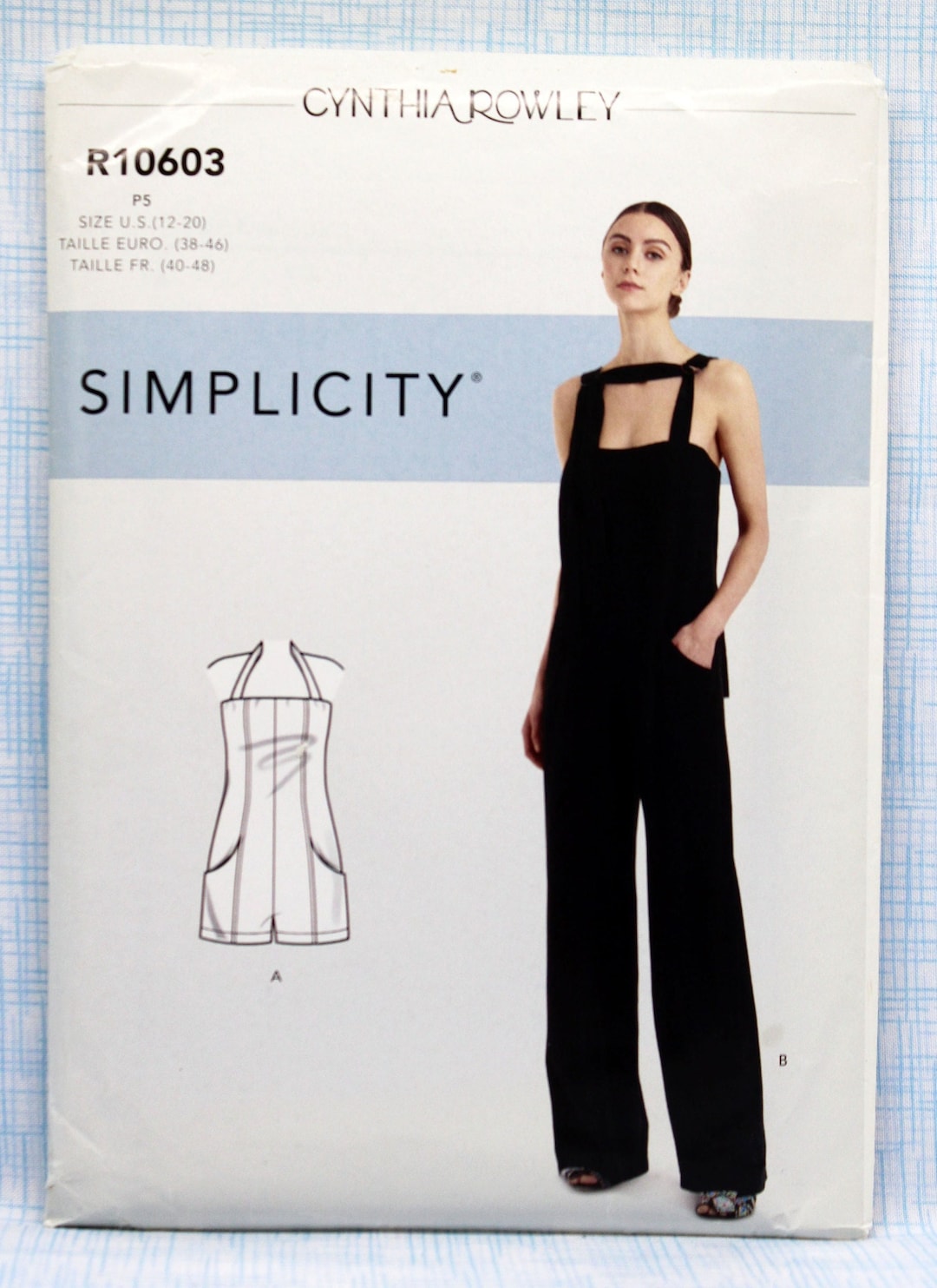Simplicity Sewing Pattern R10603, Misses' Jumpsuit and Romper Sewing ...