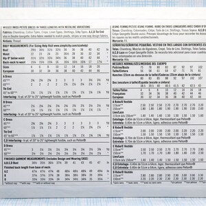 Simplicity Sewing Pattern 8871, Misses' Dress With Wrap Sash and ...