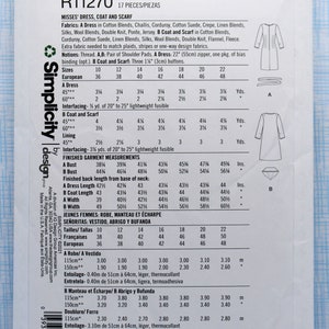 Simplicity Sewing Pattern R11270, Misses' Retro One-piece Dress and ...