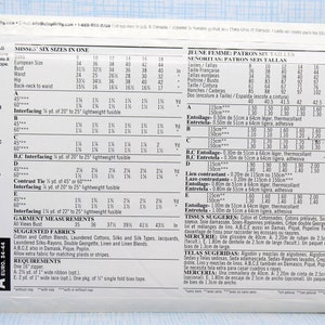 New Look Sewing Pattern 6808, Misses' Easy Tops With Neckline and ...