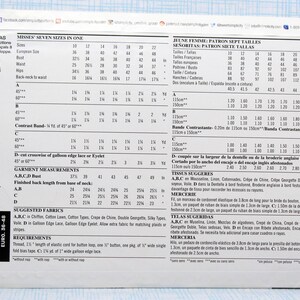 New Look Sewing Pattern 6434, Misses' Boxy Tops, Uncut/ff, Misses' Size ...