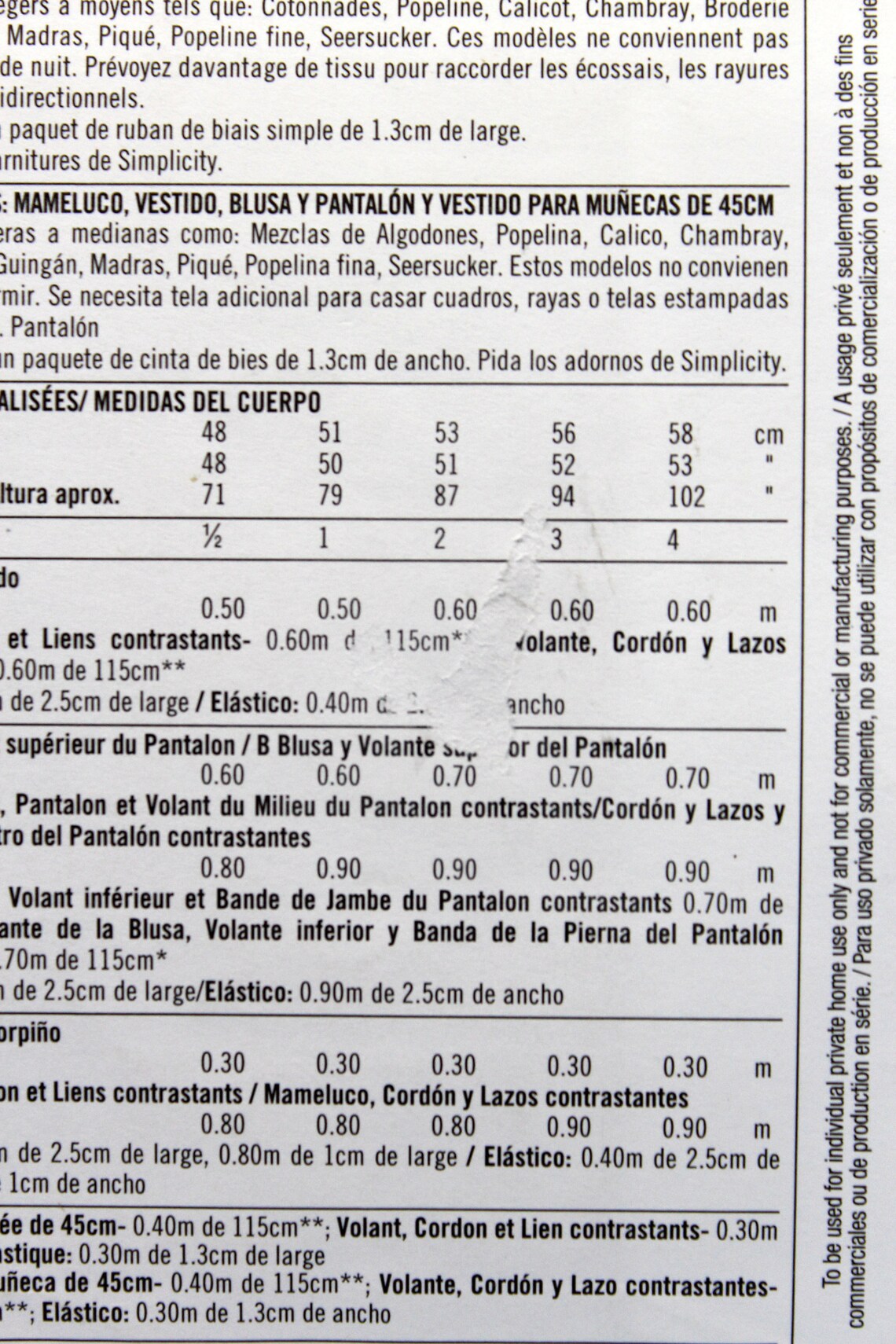 Simplicity Sewing Pattern 1472, Toddlers Romper, Dress, Top and Pants ...