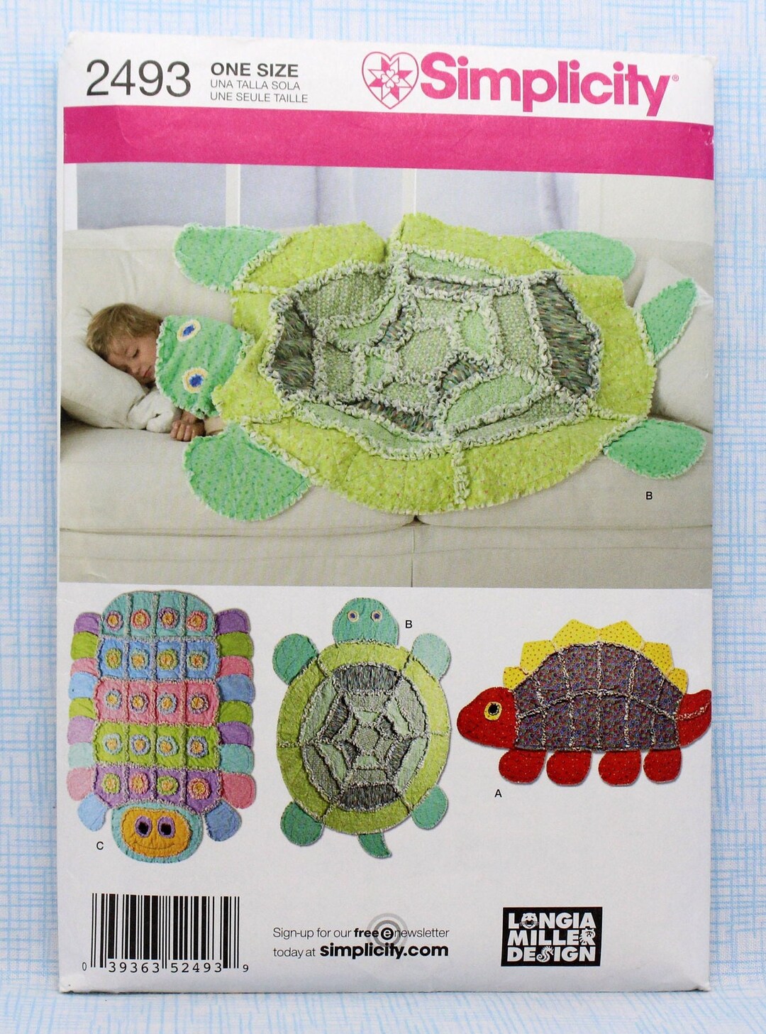 Simplicity Sewing Pattern 2493, Raq Quilts Sewing Pattern, Uncut/ff ...