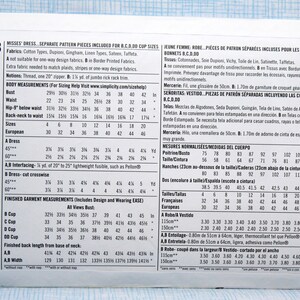 Simplicity Sewing Pattern 8873, Misses' Dress With Shoulder Ties and ...