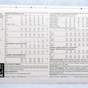 New Look Sewing Pattern 6476, Misses' Duster Length Kimonos, Uncut/ff ...