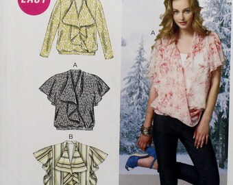 Mccall's Sewing Pattern 5664, Misses' Flared Shirts Sewing Pattern ...