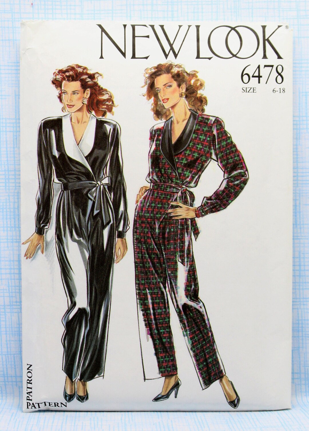 New Look Sewing Pattern 6478, Misses' Jumpsuit, Uncut/ff, Misses' Size ...