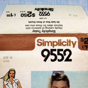 Simplicity Sewing Pattern 9552, Misses' Shirt, Wide-leg Shorts and ...