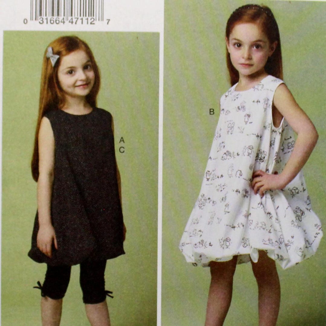 Vogue Sewing Pattern 9261, Uncut/ff, Child's Tunic, Dress and Leggings ...