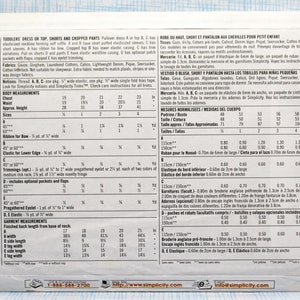 Simplicity Sewing Pattern 8718, Toddler Easy Top, Dress, Shorts and ...