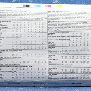 Simplicity Sewing Pattern 4950 Misses' Pants Skirt Top - Etsy