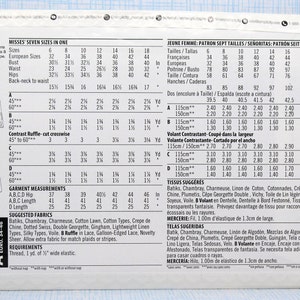 New Look Sewing Pattern 6516, Misses' Easy Ruffled Skirt Sewing Pattern ...