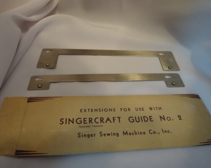 Singercraft Guide Extensions for Singercraft Guide No. 2, Part No ...