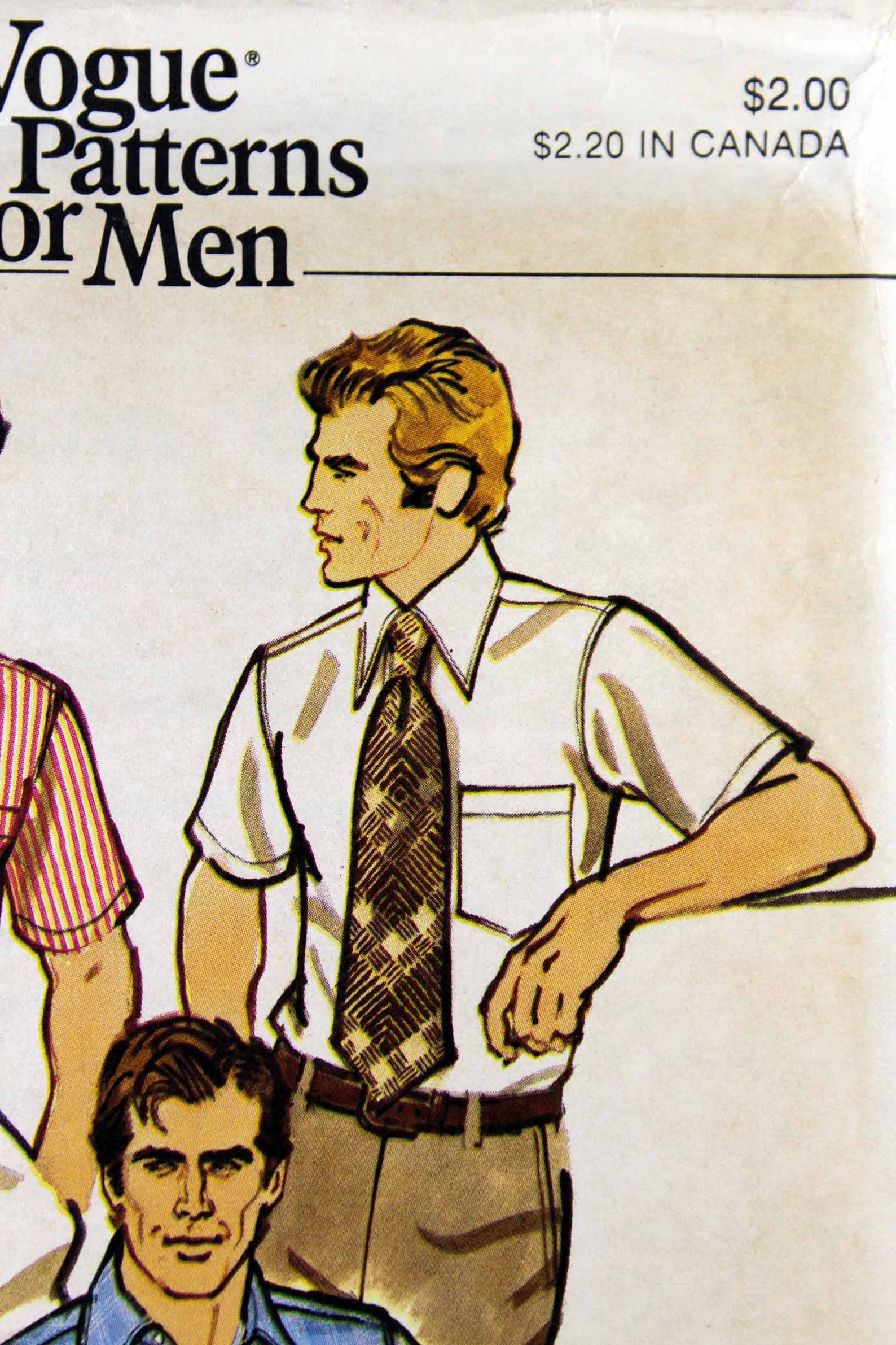 Vogue 8832 Men's Shirt Sewing Pattern Men's Size | Etsy