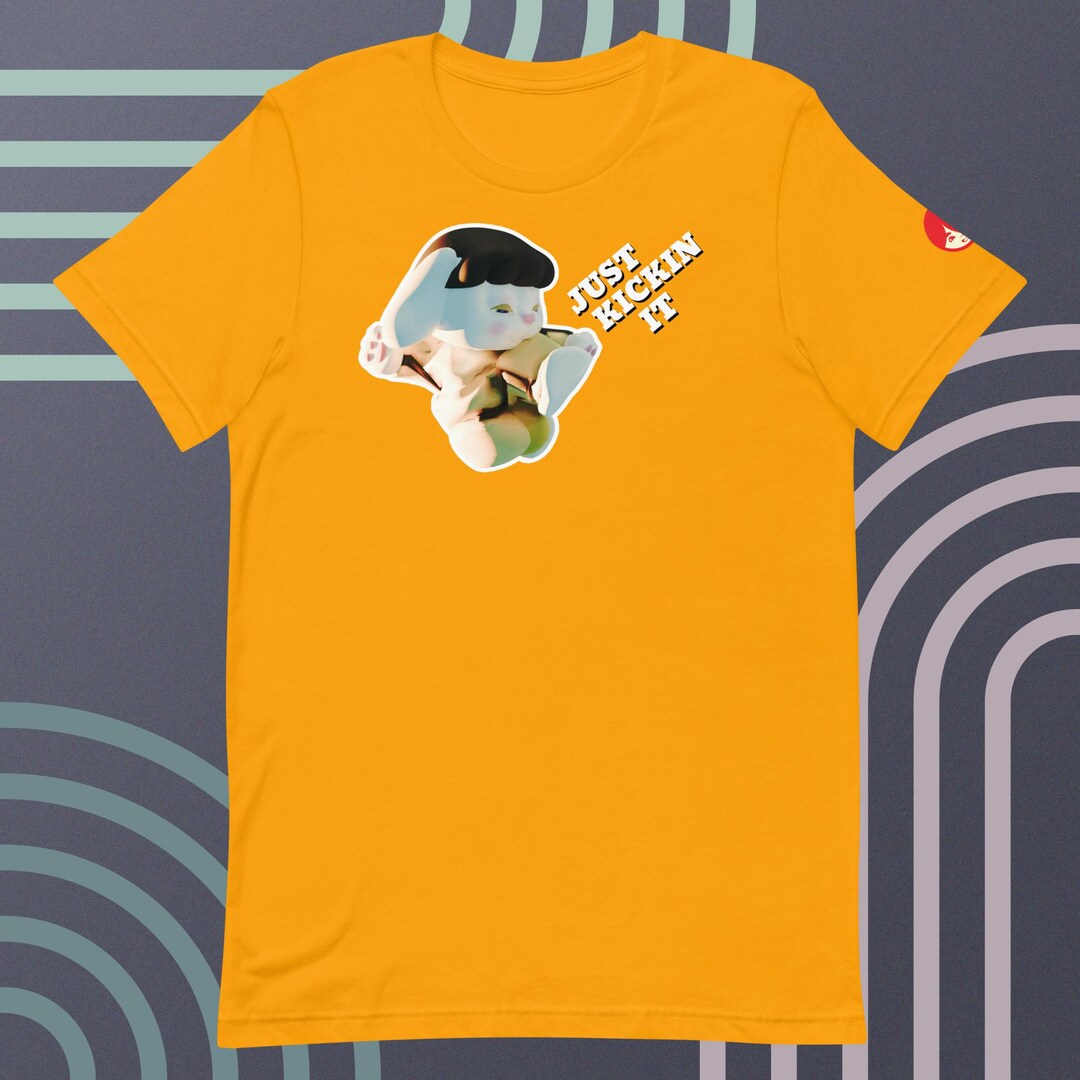 Bunbun Lee Kickin It Tee - Etsy