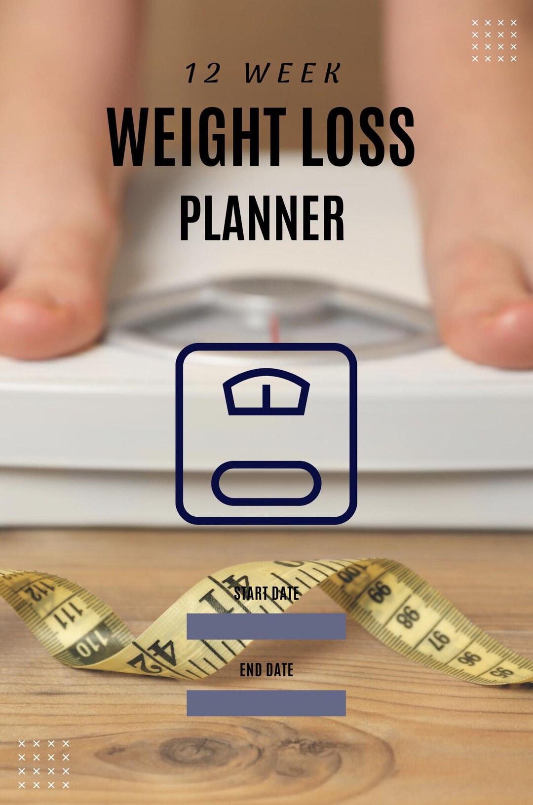 12 Week Weight Loss Planner - Etsy