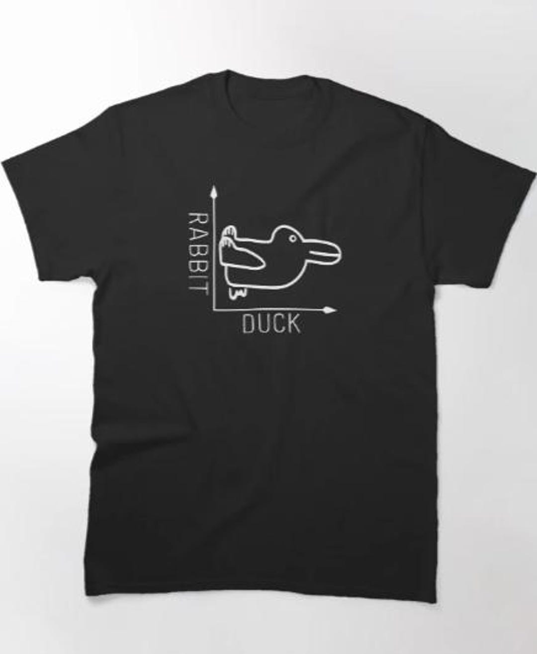 Wittgenstein Rabbit Duck Illusion Classic T-shirt, Unisex Shirt - Etsy