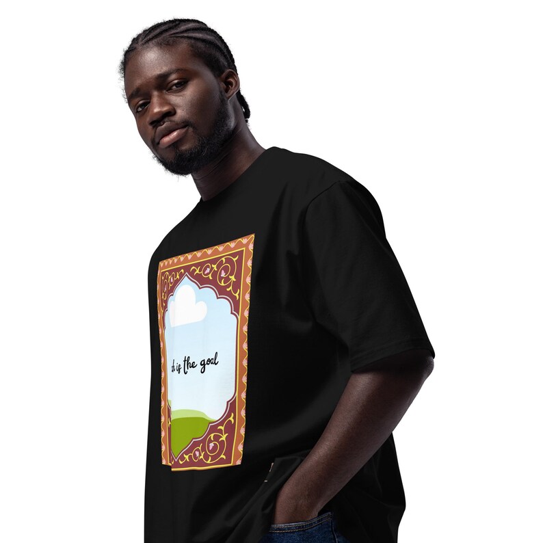 Islamic Oversized T-shirt – Muslim Streetwear – Arabic Calligraphy ...