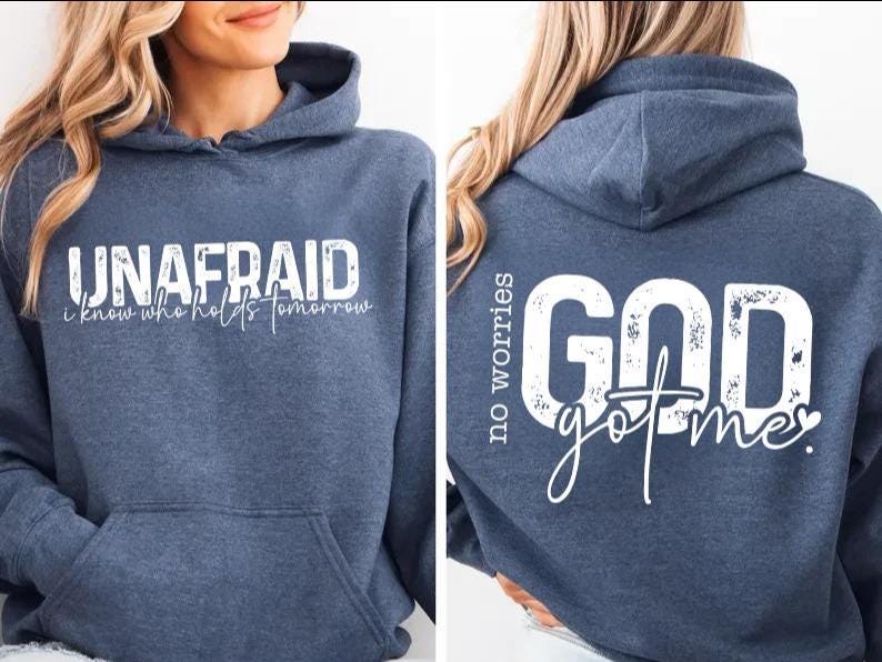 Unafraid/god Got Me Svg Png, Christian Quotes, Love for God, Faith ...