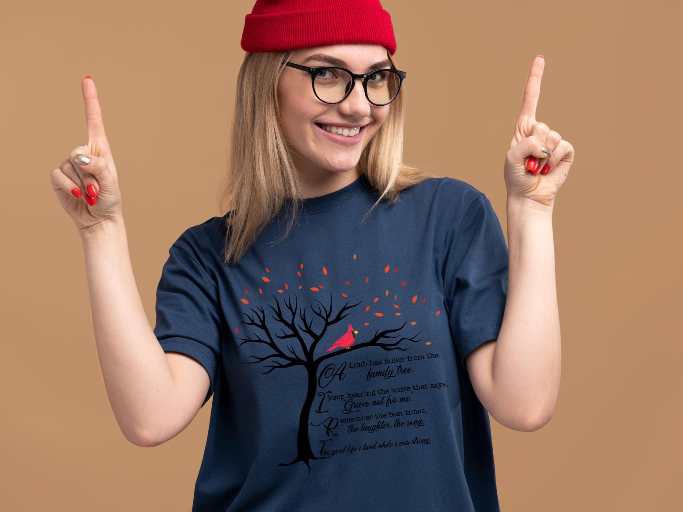 A Limb Has Fallen SVG, Red Cardinal SVG File, Memorial Svg, Remembrance ...