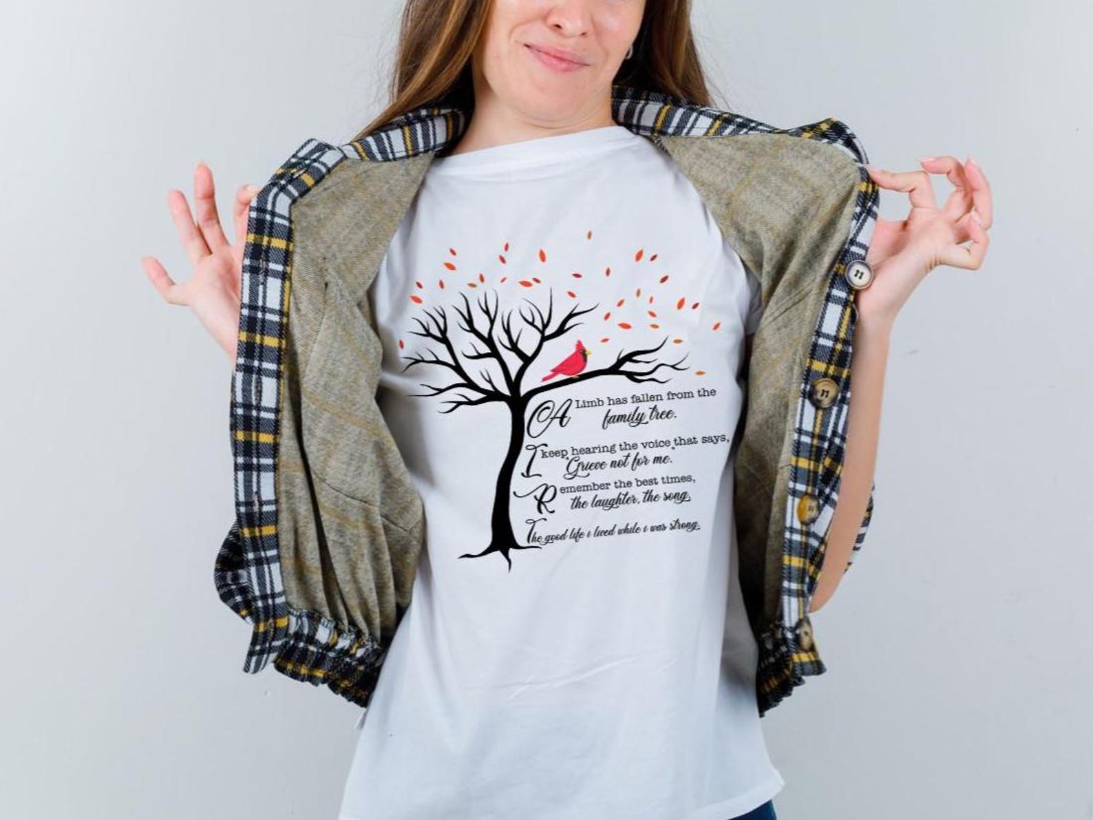 A Limb Has Fallen SVG, Red Cardinal SVG File, Memorial Svg, Remembrance ...