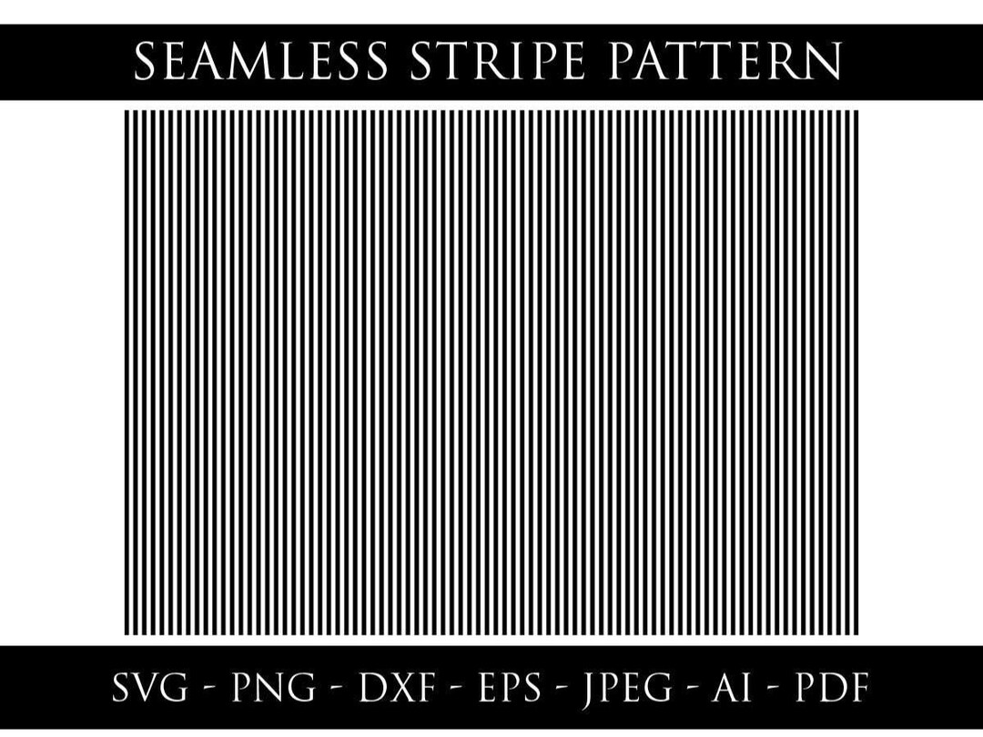 Vertical Stripe Pattern Svg, Seamless Pattern Svg, Line Print Svg ...