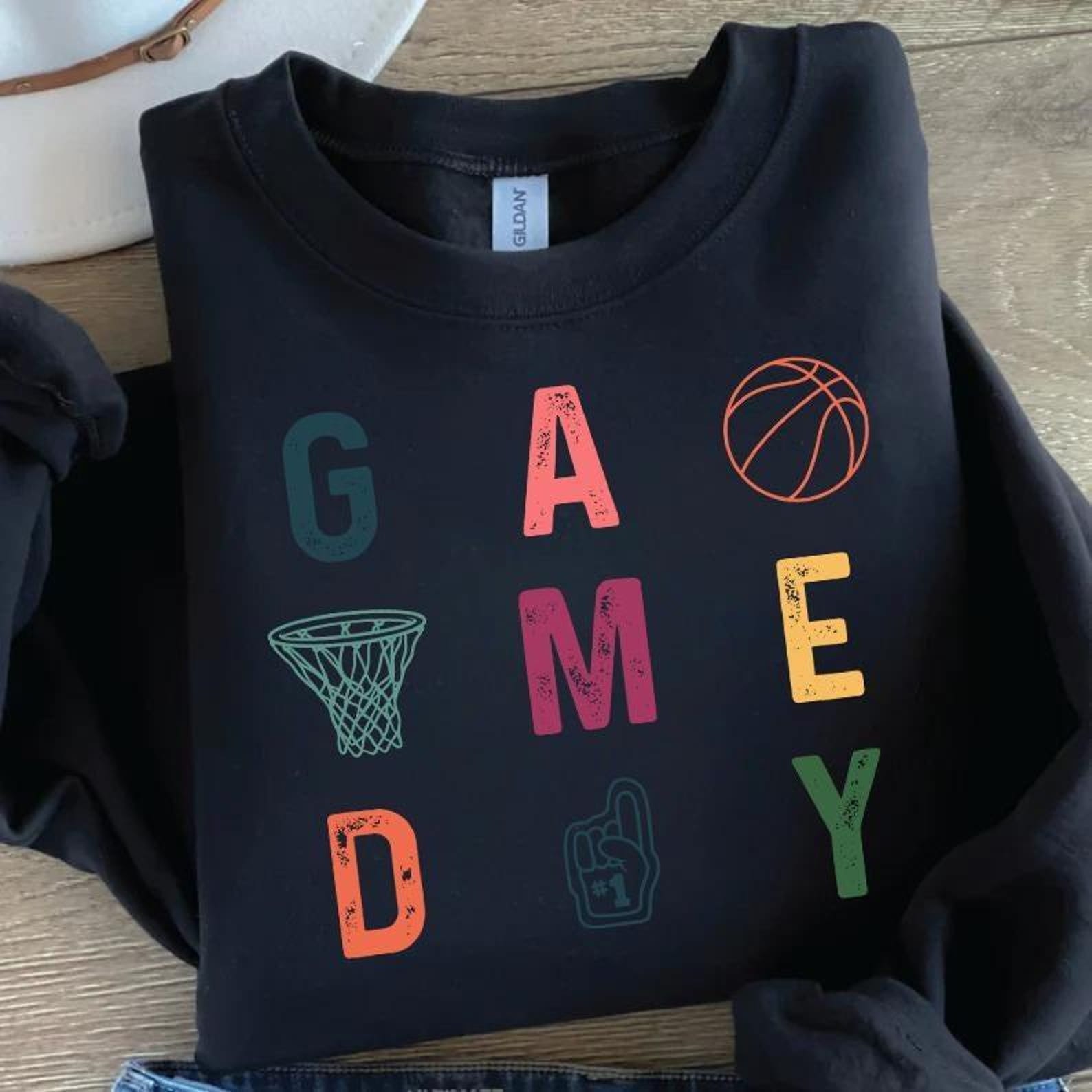 Gameday Basketball Svg Png, Basketball Shirt Svg, Game Day Vibes Svg ...